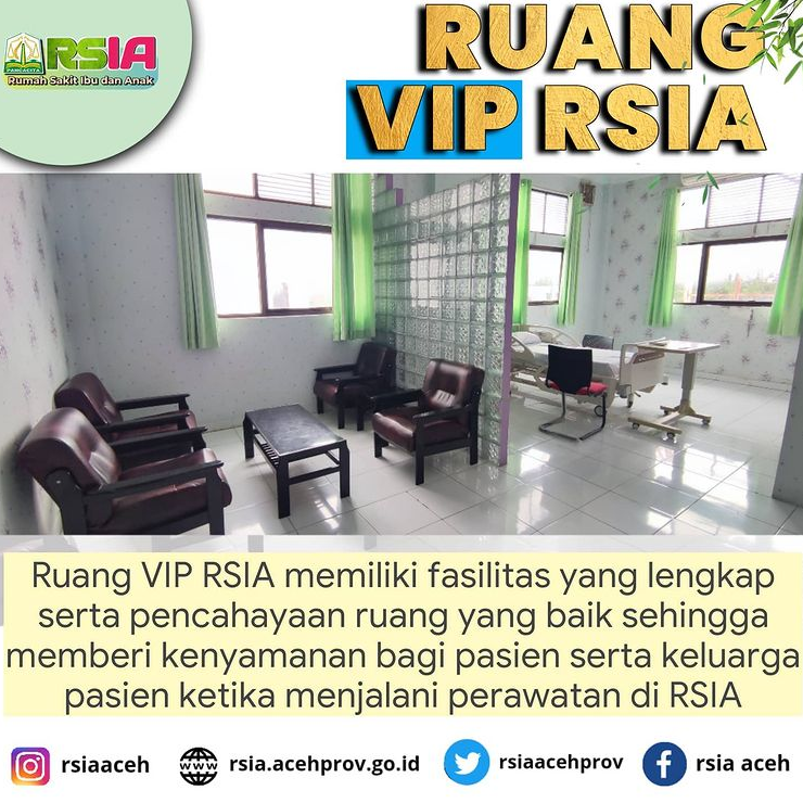 Fasilitas ruang VIP